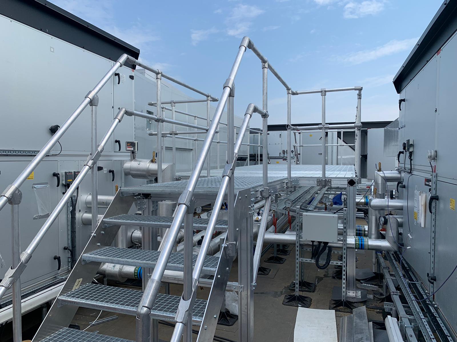Safe Access Work Platforms & Rooftop Walkways - Kee Safety